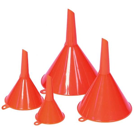 Funnel King Funnel Set, 4 Piece, Polyethylene, includes 3/4, 2, 5 and ...