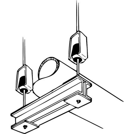 Mason Industries Vibration Isolator, Neoprene, 0 to 35 lb. 2LVR8 | Zoro