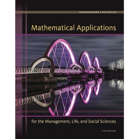Cengage Learning Mathematics Book, Mathematical Applications for The ...