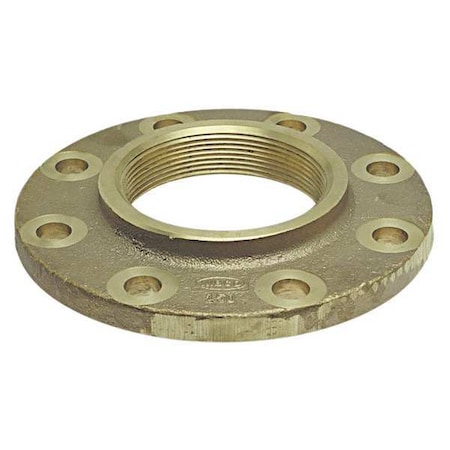 Nibco Class 150 Threaded Companion Flange, C 775-LF 4 | Zoro