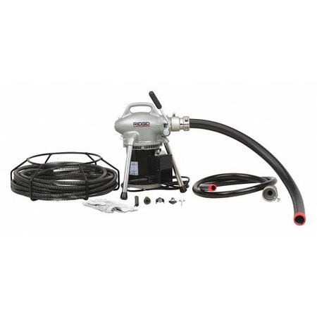 Ridgid 100 ft Corded Drain Cleaning Machine, 115V AC 58960 | Zoro