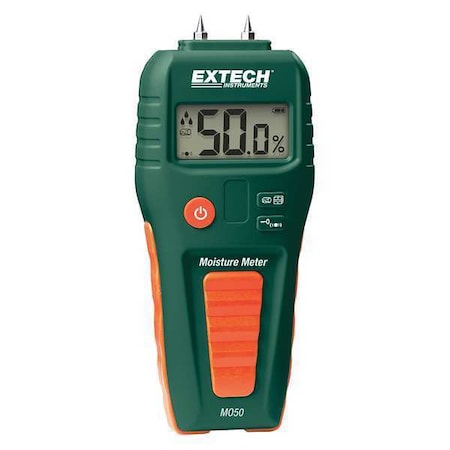 Extech Moisture Meter, LCD, 9V MO50 | Zoro