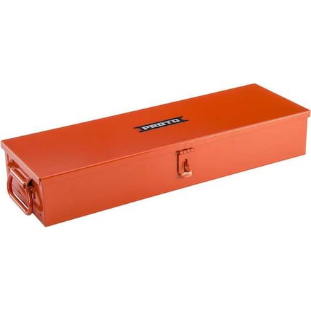 Proto Socket Set Box, Steel, Red, 20-1/4 in W x 15-1/4 in D x 5-1/2 in ...