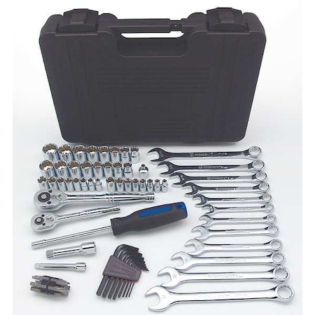 Westward Master Tool Set, SAE and Metric, 70-Piece 40JD52 | Zoro