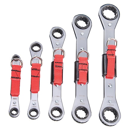 Proto Ratcheting Wrench Set, Double Box End J1190A-TT | Zoro