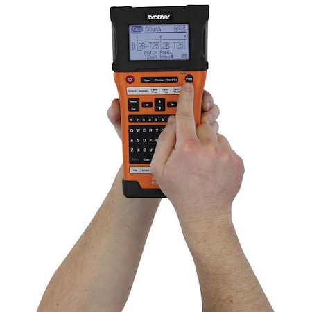 Brother Portable Label Printer, P-Touch EDGE Series, Single Color ...