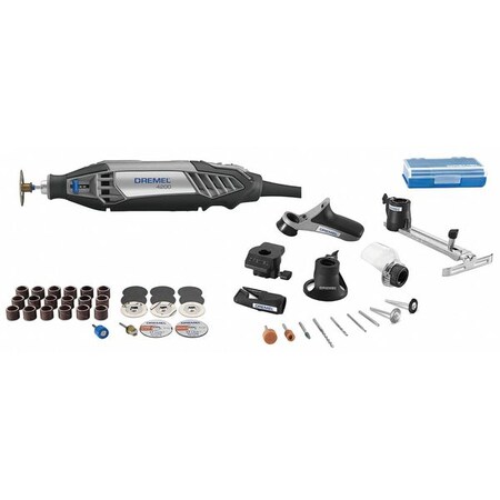 Dremel Quick Change Rotary Tool Kit, 40 Pcs 4200-6/40 | Zoro