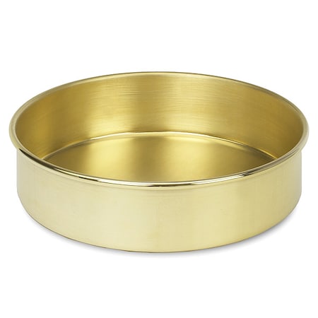 Advantech Manufacturing Pan, Brass, 8 In, Full Ht PB8F | Zoro