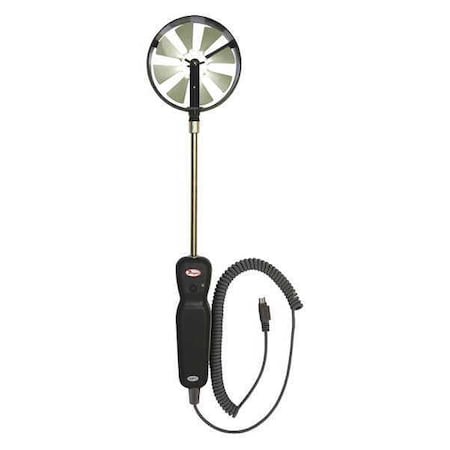 Dwyer Instruments 100 mm vane thermo-anemometer air velocity ...