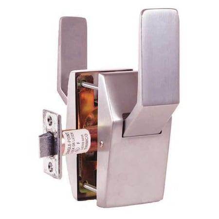 Trimco Quiet Push-Pull Latch, Vertical Mounting 1563ARH-2-52.710CU | Zoro
