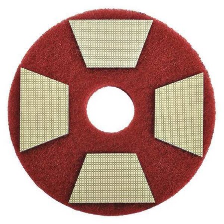 3M Polishing Pad, Gold, Shape Trapezoid, PK4 86018 | Zoro