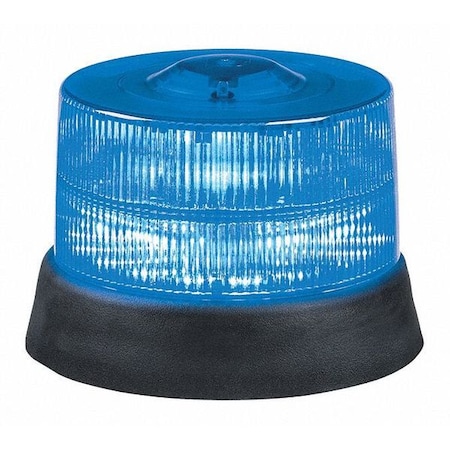 Federal Signal LED Beacon, Blue, 4-43/64" H, 6-1/2" dia. LP800-B | Zoro