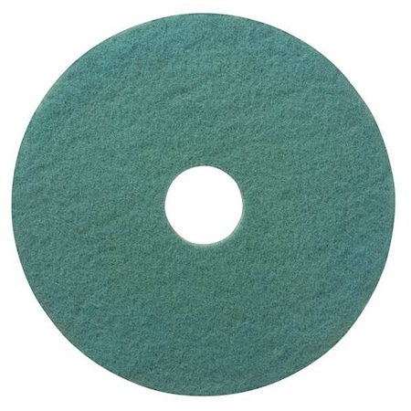 Tough Guy Burnishing Pad, Aqua, Size 24", Round, PK5 402V82 | Zoro