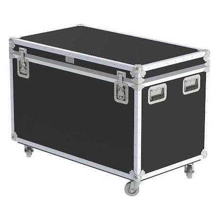 Wilson Case Black Protective Case, 46"L x 26"W x 28"D TP10-FL2-HDCB | Zoro