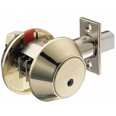 Abloy Deadbolt, Cylindrical, Lockset Grade 1 ME154T 605-KA | Zoro