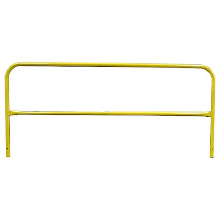 Garlock Safety Systems Guard Rail, Yellow, 8 ft. Overall L 404977S | Zoro