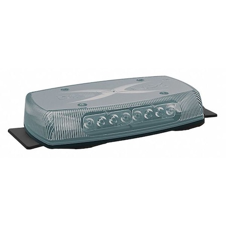 Ecco Mini Lightbar, LED, Amber/Clear, 15" L 5590CA-HBT | Zoro