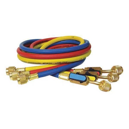 Pro-Set Replacement Hose Set, 60" L, For HVACR HP5E | Zoro