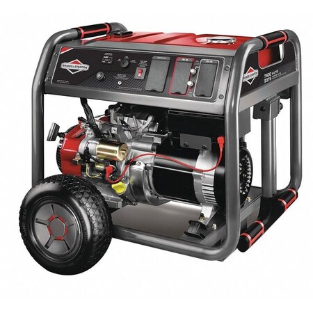 Briggs & Stratton Portable Generator, 7500 Rated, 9375 Surge, 62.5/31.2 ...