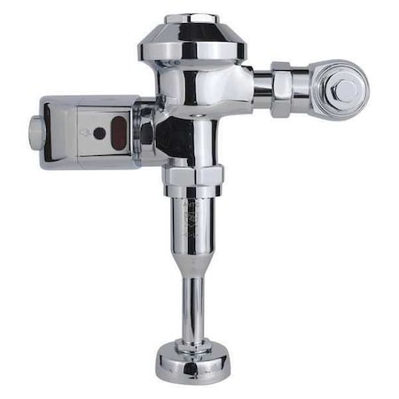 Amtc Valve Urinal Automatic Flush Valve, 0.1 gpf gpf, Polished Chrome ...