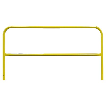 Railguard 200 Guardrail, Long Leg w/Toeboard 407042S | Zoro