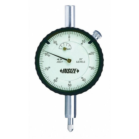 Insize Dial Indicator, AGD 2, 0.0001" Graduations 2315-05 | Zoro