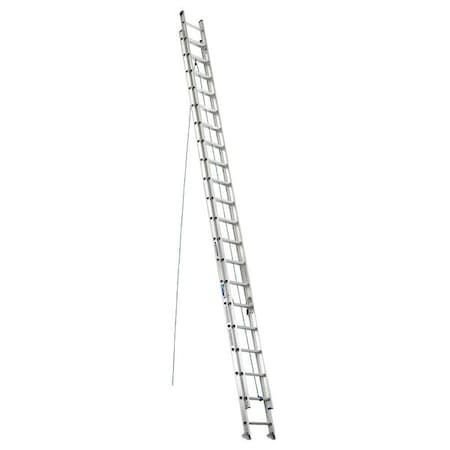 Werner 40 ft Aluminum Extension Ladder, 250 lb Load Capacity D1340-2 | Zoro