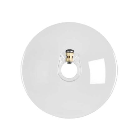 Cyclone Chip Shield, Plastic, 4in dia., Translucent AG1092-FZ | Zoro