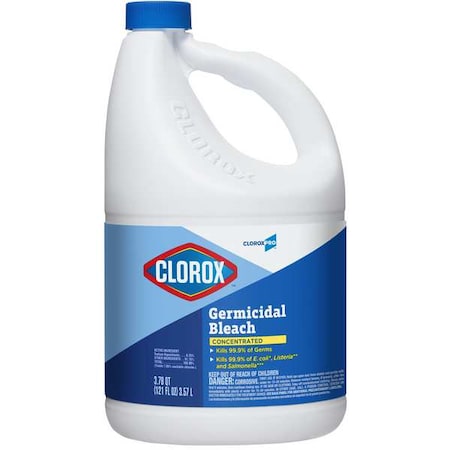 Clorox 121 oz Jug Germicidal Bleach, Ready to Use, Unscented, 3 PK ...