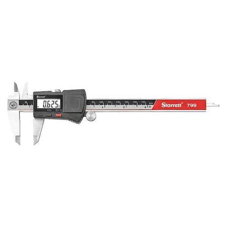 Starrett Electronic Digital Caliper, 0 to 6 In EC799A-6/150 | Zoro