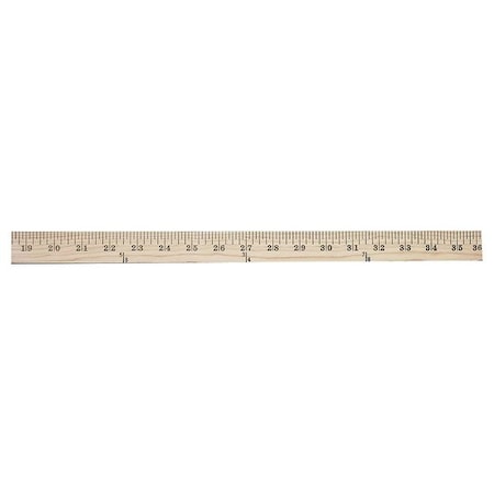 Westcott Ruler, Wood, 36 In. 10420 | Zoro