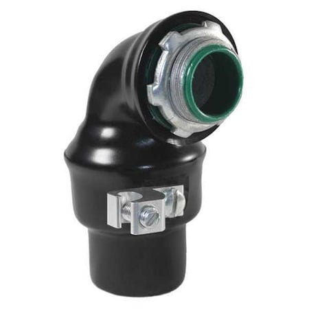 Calbond Conduit Fitting Grounding Connector, 3 in, Liquid-Tight, PVC ...