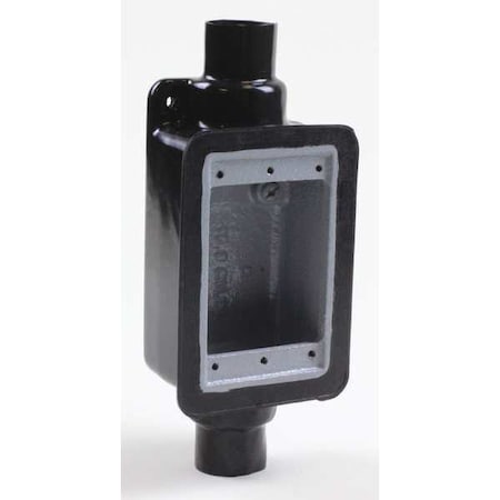 Calbond Electrical Box, FS Box Type, 1 Gang, PVC PV0700FS2 | Zoro