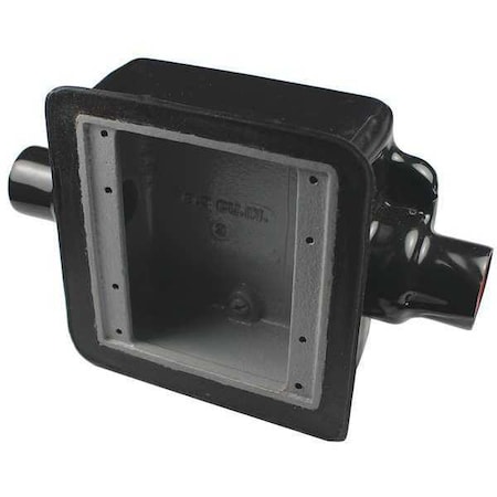 Calbond Electrical Box, FSC Box Type, 2 Gangs, PVC PV0500FSC12 | Zoro