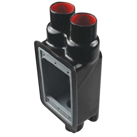 Calbond Electrical Box, FSCC Box Type, 1 Gang, PVC PV0700FSCC2 | Zoro