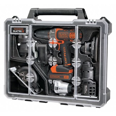 Black & Decker Matrix Hard Storage Case BDCMTSC | Zoro