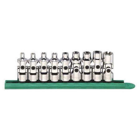 GEARWRENCH Universal External Torx Socket Set, 3/8", 9 Pieces, - 80985