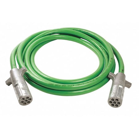 Grote ABS Power Cord, 240" L, Green Color 87173 | Zoro