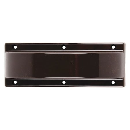 Keedex Door Latch Protector, 8-1/2" L x 3" W, Finish: Dark Bronze Paint ...