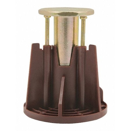 Dewalt Wood-Knocker Vertical Cast-In Place Insert Anchor, Zinc Plated ...