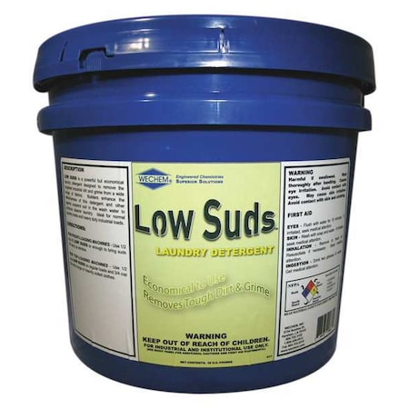 Wechem Low Suds Laundry Detergent Powder PW4025 | Zoro