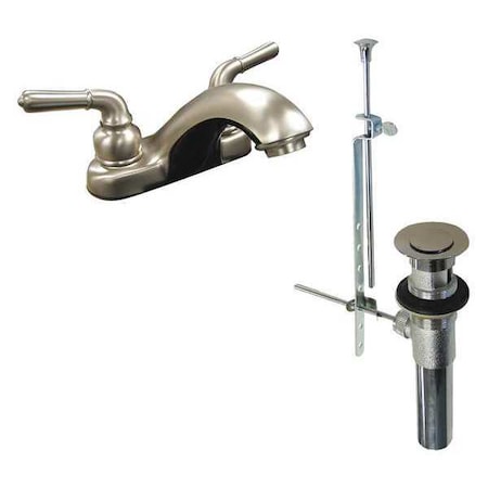 Dominion Faucets Dual-Handle 4'' Mount, Two Handle Faucet, for Lavatory ...