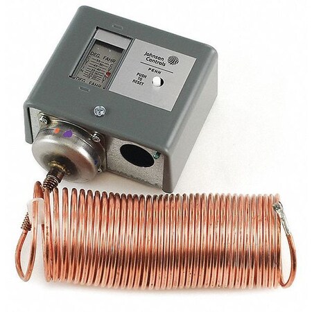 Johnson Controls Temp Control, 15-55 Degrees F, 20 ft. Cap A70HA-1 | Zoro
