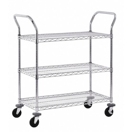 Sandusky Lee Mobile Wire Cart, 36 W x 18 D x 38 in. H MWS361838 | Zoro