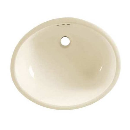 American Standard Undermount Bathroom Sink, Vitreous China, Linen ...