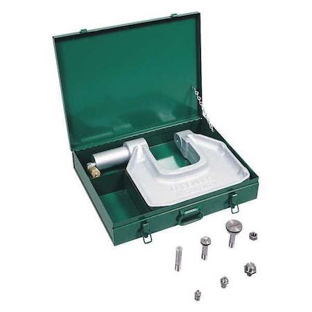 Greenlee Portable C-Frame Punch Driver Set 1732 | Zoro