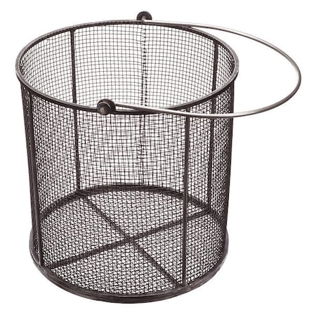 Marlin Steel Wire Products Natural Round #4 Mesh Size, Steel 00 ...