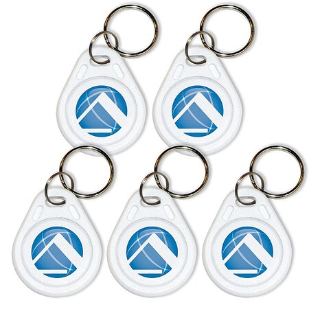 Pyramid Time Clock Fob, 1 1/4in W, 2 1/2in H 42468 | Zoro