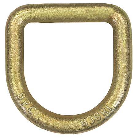 Buyers Products 1/2 Inch Forged Yellow Zinc Plated D-Ring Only B38RZY ...