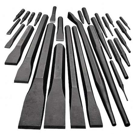 Craftsman Punch and Chisel Set, 28 Pcs 9-43164 | Zoro